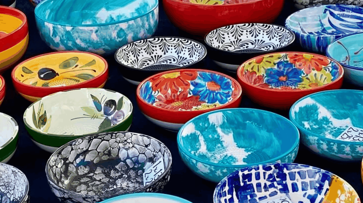 Spansk keramik och porslin i och runt Torrevieja - evergren